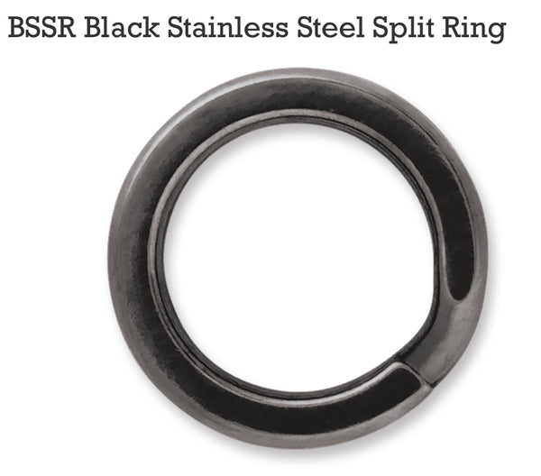 VMC Black Stainless Split Ring - LOTWSHQ