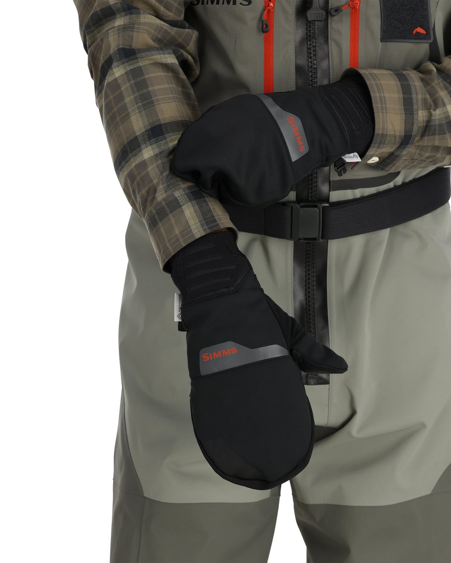 Simms Windstopper Foldover Mitt - LOTWSHQ